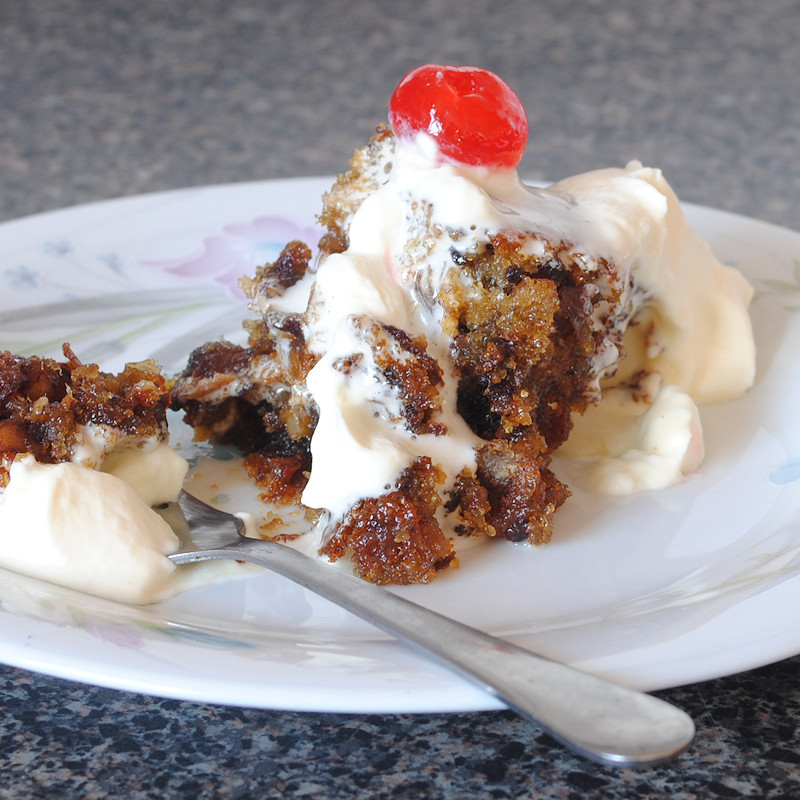 Rum and Walnut Tipsy Tart Recipe - Old Skool Recipes