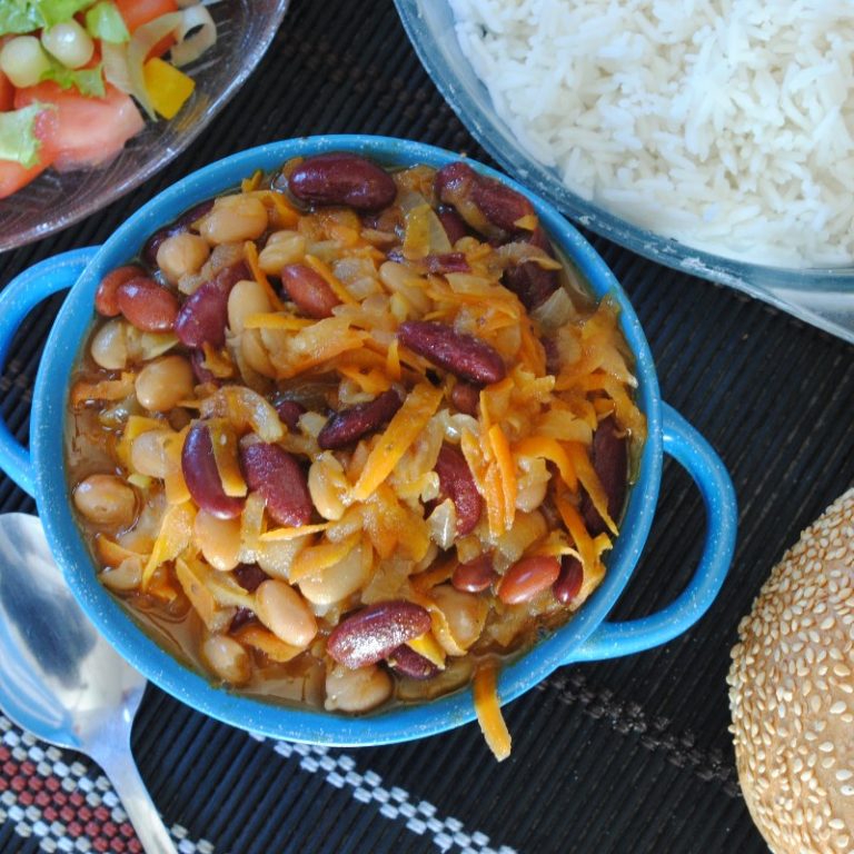 Savory Red Bean Pot Recipe | Old Skool Recipes