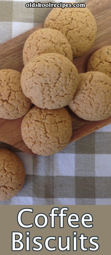 Coffee Biscuits Recipe | Old Skool Recipes