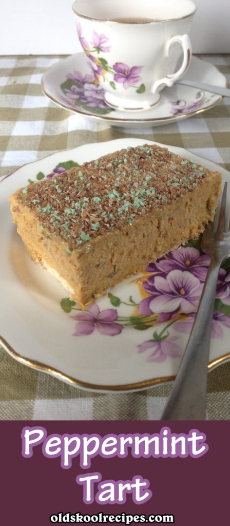 Peppermint Tart Recipe | Old Skool Recipes
