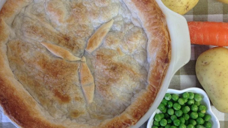 Vegan Vegetable Pie Recipe | Old Skool Recipes