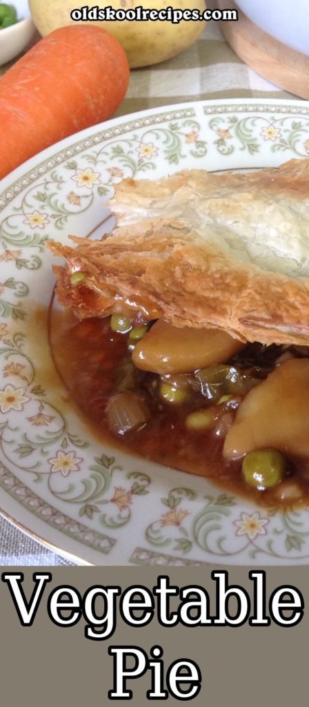 Vegan Vegetable Pie Recipe - Old Skool Recipes